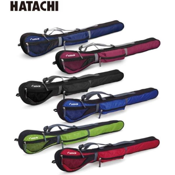 マルチに活躍するスリムタイプのクラブケース素材 : ポリエステルサイズ : 約長90×高17×厚5cmクラブ1本、ボール3個の収納に加え、正面のメッシュポケット、ネームホルダーを搭載。小物からスコアカードまで、プレーに必要なアイテムをスリム...