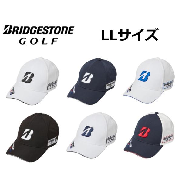 BRIDGESTONE GOLF(ブリヂストン) プロモデルキャップ CPG26Aは、LLサイズ(約60〜63cm)対応のゴルフキャップです。2026年春夏モデル。ゆったり被れるサイズ設計です。素材：ポリエステル100%サイズ：LL(60〜...