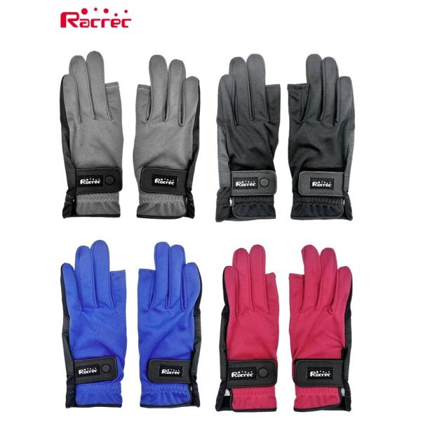 Racrec グラウンドゴルフ用グローブ。素材合成皮革ポリエステルサイズ目安SS/21cmSM/22〜23cmML/23〜24cmLL/25cm原産国インドネシア仕様両手用ストレッチ素材指先カットマグネット付きサイズグレー SM MLブルー...