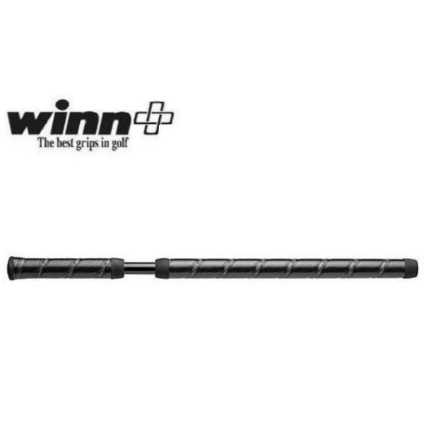 Winn ウィン Belly Putter (中尺・長尺用) パター用グリップ 2ピース 約15cm+33cm 2PWR-BKG素材：ETXサイズ：0.62重量：134±5g
