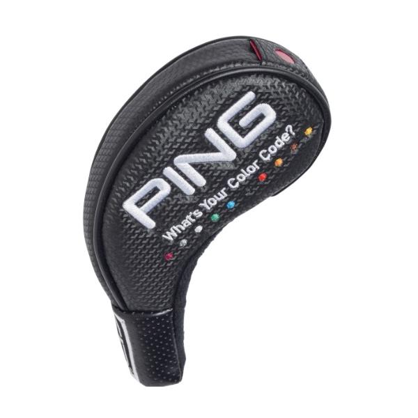 PING HC-C191 カラーコードアイアンカバー・カラーコードに合わせて10色のカラーチップでカスタマイズできるアイアンカバー・内臓クリップで脱落を防ぐCLIPLOCK機能素材：合成皮革(PU)