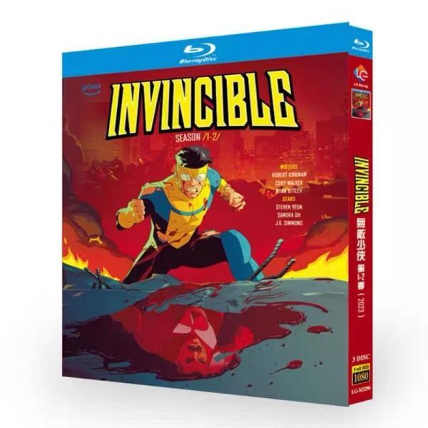 出演 スティーヴン・ユァン、J・K・シモンズ、サンドラ・オー、マーク・ハミル収録内容 アニメ Invincible／インビンシブル 〜無敵のヒーロー〜 シーズン1+2 DVD ブルーレイ Blu-ray BOX 日本語字幕 日本語吹替版 [...