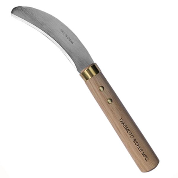 万能鎌 Utility Sickle us-945 ■ 特徴 ■主に花の植替えなどの際に使用されることが多く、通常の鎌では簡単に曲がってしまう鎌の側面（横方向）への強度に優れた構造をしています。また刃は草木を刈り取るような鋭利な刃ではなく、...