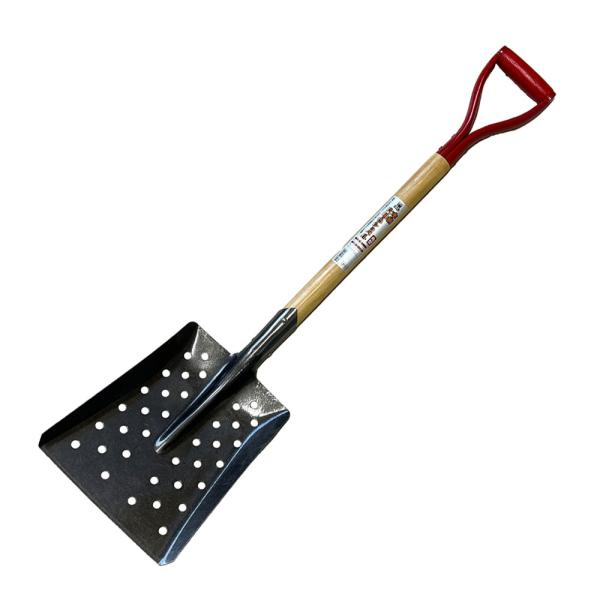 OWL 穴明きショベル 木柄 角型 #122    除雪、土木作業などに活躍！  穴あき加工で溝掃除などにも最適！仕様 品名  OWL 穴明きショベル 木柄 角型 #122    品番  #122    JANコード  4941019068...