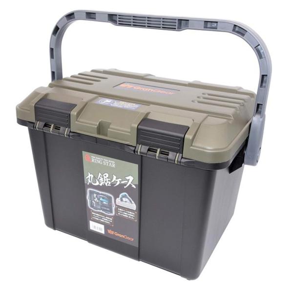 リングスター 丸鋸ケース  特徴  丸鋸のベースを傷めないよう、 内装には特殊スポンジ を採用しました！ 電気丸鋸はもちろん、 充電丸鋸・バッテリー・充電器も スポンジを抜いて収納できます。 木・ボードの切粉で社内が汚れない！！  仕様  ...