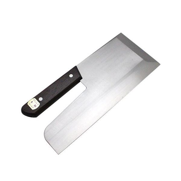 島谷 鍛造 麺切包丁 ステンレス 330mm 兵庫県小野市の職人による、高品質な手造り包丁です。小野市は古くから刃物の製造が栄えた地域で、その高品質な刃物は、播州刃物と呼ばれ、使用する方々からの絶大な支持を誇ります。 仕様  品名 島谷 鍛...
