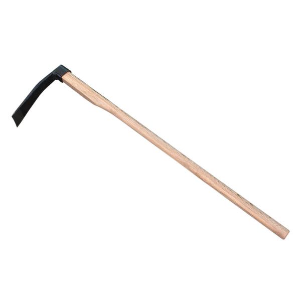 たけのこ掘りに最も適した鍬！竹の子鍬（小）樫柄新品！■たけのこを包み込むように掘り起こせます！　 たけのこを掘り起こしやすいように　 刃に角度があります。■仕様（たけのこ鍬／小）先　　巾  70mm前後(鍛造品の為サイズに誤差がありますこと...