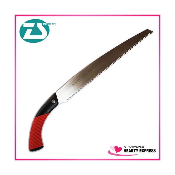 間伐、造園、枝打に最適！  ゼンシン EXPRO 山林用替刃式鋸 本体 330mmNo.402 ■商品特徴■・変速ピッチ回転特殊目立て刃のピッチは先が荒く、手元に近づくほど細かくなっています。切り込み角度は先がカギ目で鋭角です。手元に近づく...