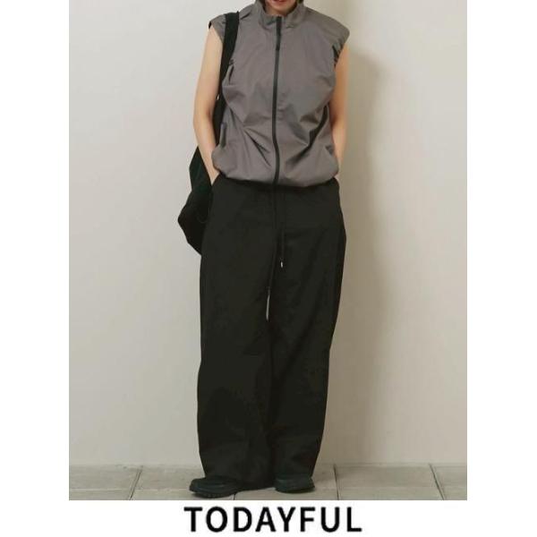 2026秋冬 TODAYFUL (トゥデイフル）先行予約Easy Chino Pants★※入荷時期：6月下旬〜7月下旬マットな質感と程よいハリ感を備えたチノ生地を使用したパンツ。きれいな目面の生地と、リラックス感のあるサイズバランスが魅力...