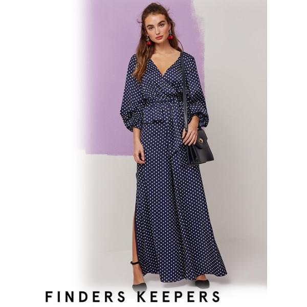 2019春夏 FINDERS KEEPERS(ファインダーズキーパーズ)WHISPER LS TOPディティールが個性的なスリップドブラウス♪ストレートネックとヘムラインもお洒落◎艶のあるサテン素材が魅力のシンプルかつフェミニンな一着です。...
