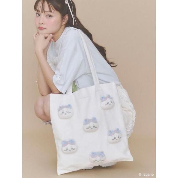 2026秋冬 merry jenny (メリージェニー)先行予約ハチワレのリボントート※入荷時期：7月中旬〜8月中旬■カラー：PNK■サイズ：F