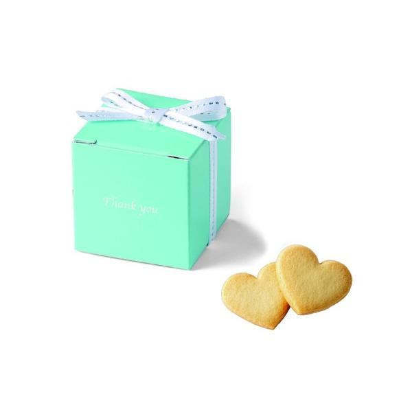 ＜サイズ＞40×40×45mm＜商品内容＞ハートクッキー（プレーン）2【アレルギー表示：小麦・卵・乳成分】<賞味期限>6ヶ月※こちらの商品は5個単位でのご注文をお願い致します。ウェディング ブライダル 結婚式 披露宴 ２次会 パ...