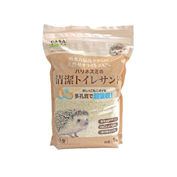 ハリネズミ用メーカー：マルカン内容量：1kg■材質　ゼオライト