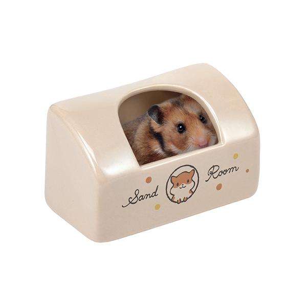 ハムスター用メーカー：マルカンサイズ：約幅140x奥行70x高さ80mm■材質　陶土
