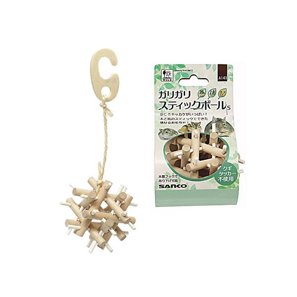 ハムスター、デグー、シマリス等の小動物用メーカー：サンコー（SANKO）サイズ：直径約70mm×長さ約200mm（フック含む）■材質　天然木、紙、麻