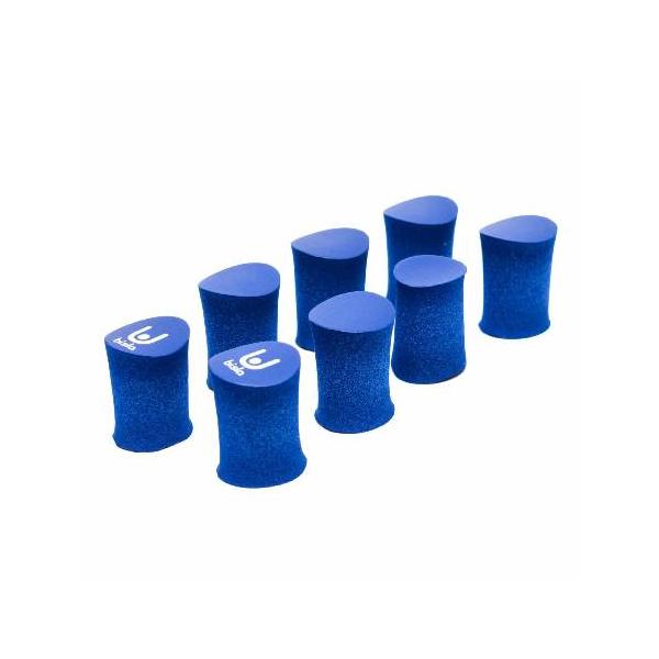 ●メーカー：ジリリタ●種別：フィットネス・トレーニング・リハビリ●商品名：ユビスラ●内容物　・本体8個●カラー　・ブルー●サイズ　・本体　約H30×25mm●重量　・約1g　1個あたり●素材　・本体　NBR　発泡ゴム●Ubisla　ユビスラ...