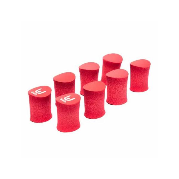 ●メーカー：ジリリタ●種別：フィットネス・トレーニング・リハビリ●商品名：ユビスラ●内容物　・本体8個●カラー　・レッド●サイズ　・本体　約H30×25mm●重量　・約1g　1個あたり●素材　・本体　NBR　発泡ゴム●Ubisla　ユビスラ...