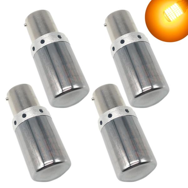 　【ハイフラ防止機能内蔵】通常LEDは純正球よりも消費電力が低いため、玉切れを起こしたと認識し誤作動を起こしてしまいハイフラ状態になり、別途ハイフラ対策をする必要がありますが、本製品は、小型のハイフラ抵抗をバルブ内に内蔵していますので、面倒...