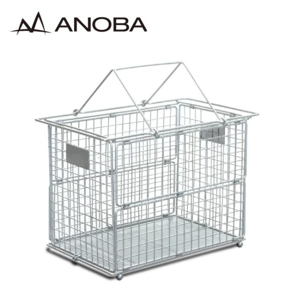 フォールディングワイヤーバスケットにステンレスバージョンが登場。　 素材をステンレススチールに変更することにより錆びにくい仕様へ。ステンレス独特の光の反射も加工によりマットに。折り畳める洗い物カゴ。細かなギアの運搬にも。 底面のメッシュとス...