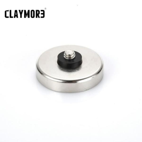 【クレイモア CLAYMORE ネオジウム マグネット NEODYMIUM MAGNET】取り付けて、貼り付ける。強力なネオジウム磁石を使用したアタッチメント。1/4インチネジ穴で様々なアイテムに取り付け可能。【SPEC】素材：磁石、スチー...