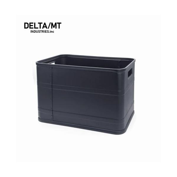 E30モデルの上にスタッキング可能・アルミ一体ハンドル【SPEC】外寸：W500xD305xH340(mm)内寸：W470xD290xH320(mm)　容量：43L板厚：0.8mm本製品は業務用コンテナボックスです。製品特性として、製造時や...