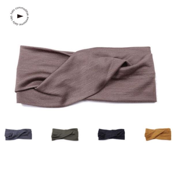 オールシーズン使用可能なメリノウールを採用したヘアバンド。天然の抗菌・防臭効果にも期待できます。内側の汗止めテープは吸水速乾・放湿冷却・消臭・抗菌・防臭効果の機能生地を使用。【SPEC】Size:Free（頭周り約25cm）Weight：3...