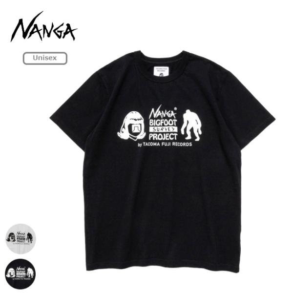 TACOMA FUJI RECORDSのBIGFOOT SURVEY PROJECTロゴとNANGAのロゴをプリントした30TH ANNIVERSARY限定コラボレーションTシャツ。Tシャツのボディは、タコマフジオリジナルのコットン100%...