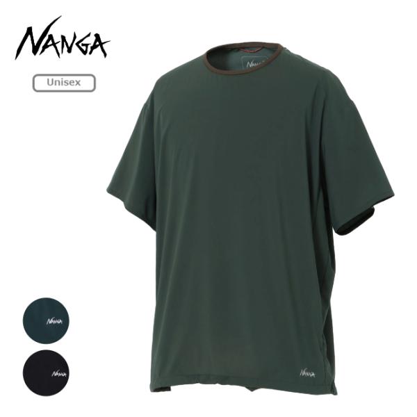 着心地も持ち運びもライトな、パッカブルTシャツこの春夏、NANGAが提案するPLCシリーズから登場した、軽量パッカブルTシャツ。旅行や出張、フェスや外遊びなど、荷物を最小限に抑えたいシーンで活躍する実用的な一着。【SPEC】生地：SHADO...