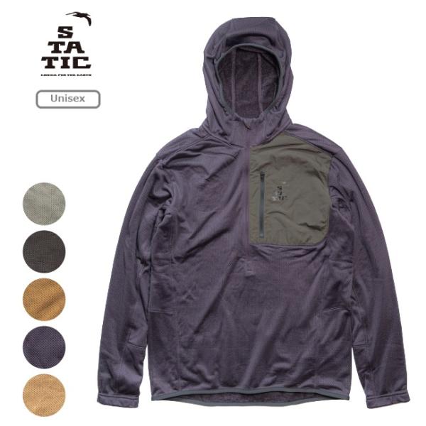 脱ぎ着のしやすさとベンチレーション機能を備えたハーフジップモデル。メッシュ地のため軽量・高通気、それでいて高い保温力を持つ。行動中に着用したままでも蒸れにくく、着脱の回数を減らせます。軽量コンパクトなので春、秋、冬の３シーズンだけでなく、夏...