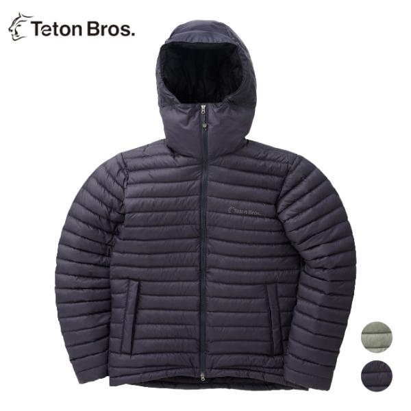 汎用性の高いライトダウンフーディーTeton Bros.定番のライトウェイトなハイブリッドインナーダウンフーディが、トレーサブルダウンなどダウンの品質や耐久性に定評ある米国アライド社製撥水ダウンに中綿を変更し、100%天然ダウンの軽量インナ...