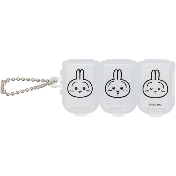 ■お薬やサプリメントを収納できる仕切りのある便利なケースです。半透明になっているので飲み忘れ防止にも！お薬以外にもアクセサリーや小さな小物入れにもなります。