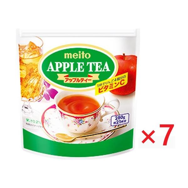 7個(1ケース)セットです。やさしいりんごの香りが大好評！紅茶にアップル果汁と甘味を加えた本格派のインスタントアップルティーです。コンパクトなスタンドパック！