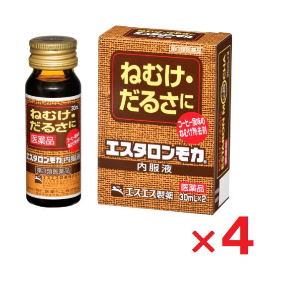 4個セットです。コーヒー3杯分のカフェインとビタミンB群を配合した眠気除去薬です。