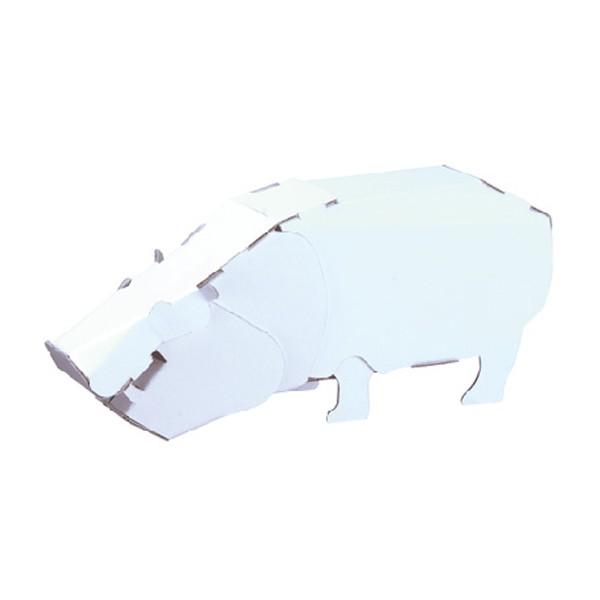 ●のりもハサミも使わない！ダンボール素材のエコな工作キット ●説明書を見ながら組み立てていくだけで、立体的な動物達が完成 ●お子さまでも簡単に作れます ●色えんぴつなどで色をつけて、オリジナルカラーの動物が作れます ●大人でも楽しめる要素は...