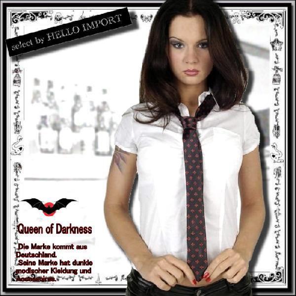 ファッション 黒 十字架柄 クロスパティー柄 男女兼用 服飾雑貨 インポート ジャーマン メタル ゴスメタ 通販 pawx/pacameブランド名：QUEEN OF DARKNESS/クイーンオブダークネス (ドイツブランド)Select ...