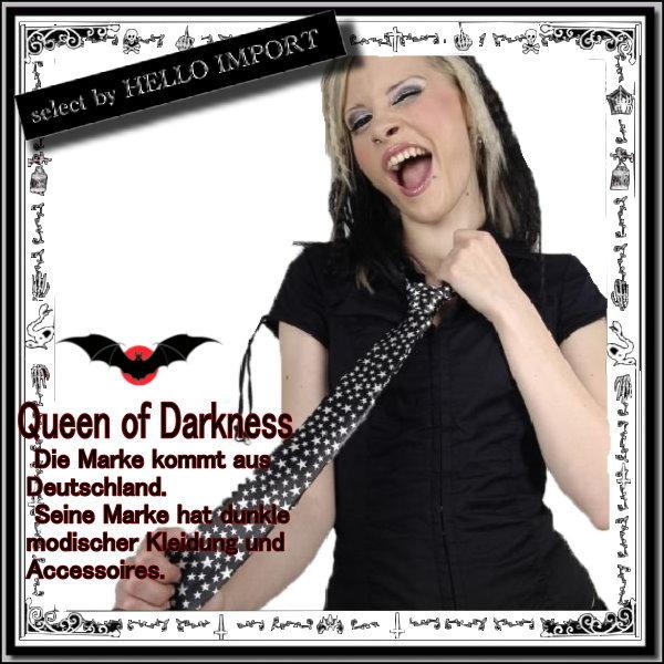 ファッション ブラック ホワイト スター 柄 男女兼用 服飾雑貨 インポート ジャーマン メタル ゴスメタ 通販 pawx pacameブランド名：QUEEN OF DARKNESS/クイーンオブダークネス (ドイツブランド)Select ...