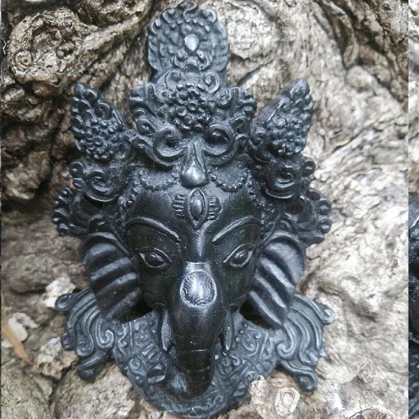 ネパール インテリア 雑貨 ウォール デコレーション おしゃれ アジアン エスニック カフェスタイル /stacme /cawn/ガネーシャのウォールデコレコレーション壁にかけれるのが、便利後ろに穴が開いているので、そこに付属のネジを挿して...