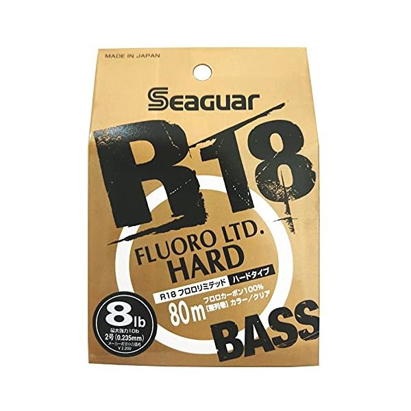 80m透明/8lb/R18FLHB・Size:8lb・パッケージ個数:1・素材: フロロカーボン・号数:(2号) / 全長:80m / 強度:8lb / カラー:クリア