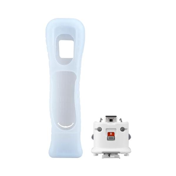 White/-/042302・パッケージ個数:1・高品質のモーションプラス + Nintendo Wiiリモート用ケースです。・Wii MotionPlusは、Wiiリモコンのビデオゲームコントローラーの拡張デバイスであり、複雑な動きをより...