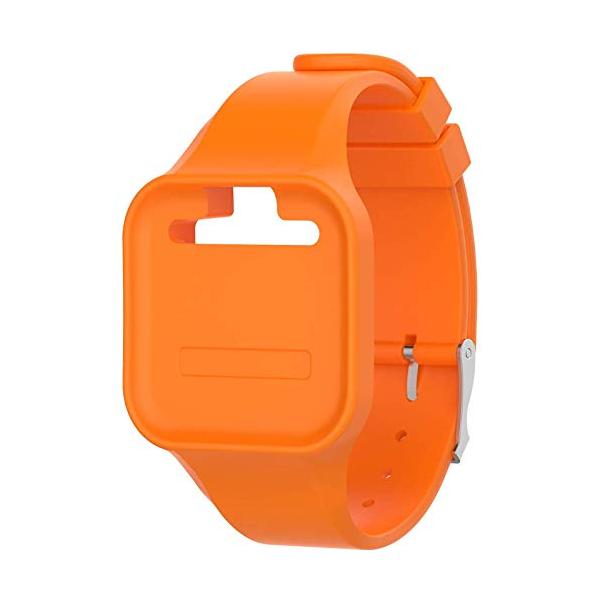 橙色/-/-・Color:橙色・?対応機種：Compatible with Golf Buddy Voice / Voice 2 に対応のみ交換用バンド（他のモデルには適用されません。）・?素材：シリコーンで作られ、抜ける心配はなくて使えま...