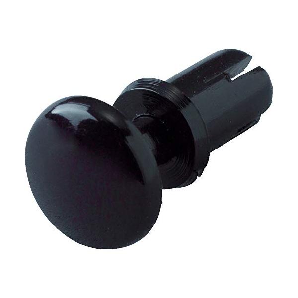 穴径5.1Φ 長さ4.5黒/1.5~2.5mm/TPR5045-BK・Color:黒Size:1.5~2.5mmStyle:穴径5.1Φ 長さ4.5PatternName:単品・パッケージ個数:1・フランジ径(mm)：9・色：黒・穴径(mm...