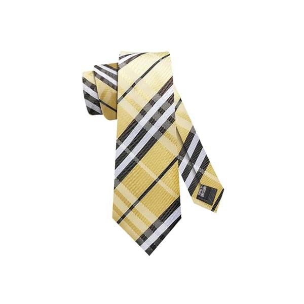 seven_fold_tieイエローM3/Free Size/-・Color:イエローM3・人気の選べるネクタイに新柄が登場！全長146cm　剣先幅8cm・品質はランクアップ！縦糸にはシルク100％、横糸にはポリエステル100％を使用し、シ...