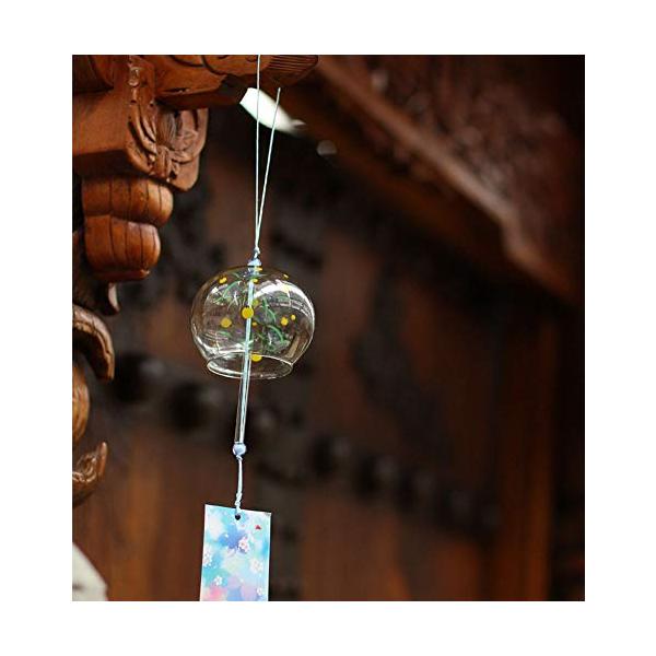 花/-/-・Color:花・材質：ホウケイ酸耐熱ガラス・風鈴サイズ：約5cm*6cm・人工吹きガラス、素敵な花のデザイン、ファッション、夏に非常に適した装飾。・ガラス素材は鮮明なサウンド、夏には涼しさを感じ、，だからそれは良い贈り物です。・...