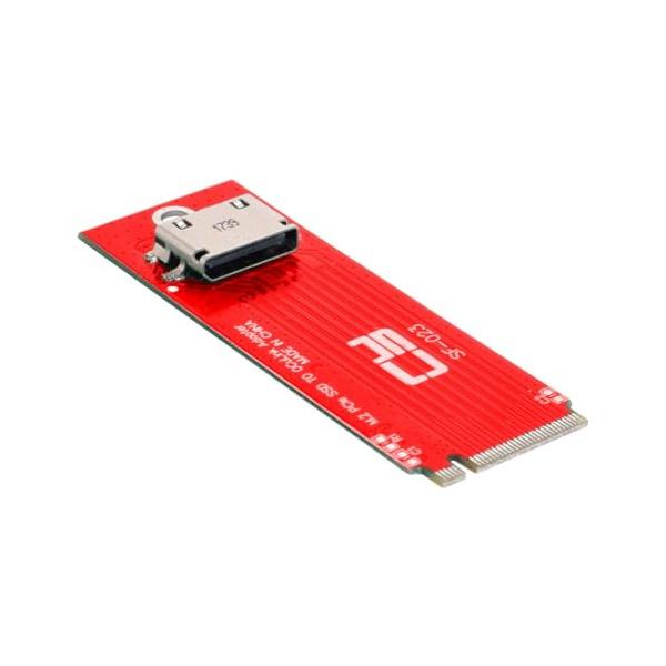 2260mm/2280mm。レッド/2260mm/2280mm PCI-E 3.0/SF-023-AMA・Style:2260mm/2280mm。・パッケージ個数:1・このコンバーターは、1つのSFF-8612インターフェースでシステムを拡...