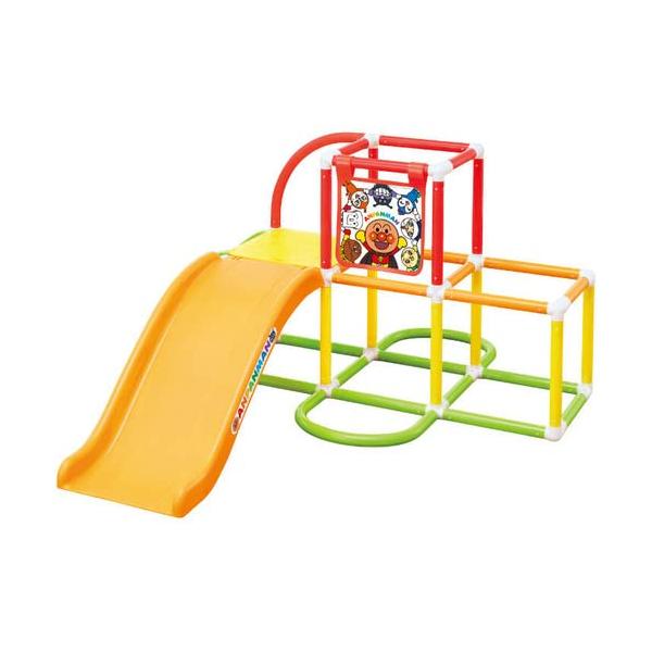 【折りたたみ式】うちの子天才 ジャングルパークイエロー/W132×H70.5×D142（cm）/4971404319530・Style:【折りたたみ式】うちの子天才 ジャングルパーク・ジャングルジム、すべり台、全身運動の3WAYで長く遊べる...