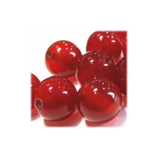 天然石 レッドアゲートの10mm丸玉10粒入パックになります。天然素材ですので一粒一粒表情や色合いが違います。