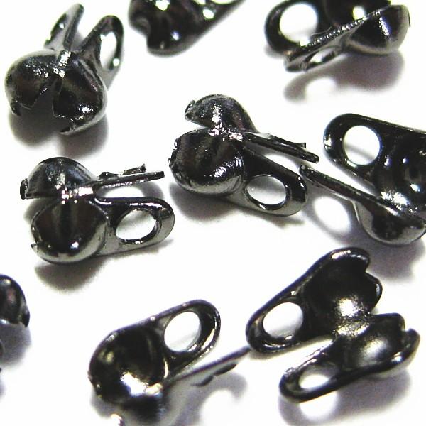 Vカップ　黒銀色　１．２mm用　１０個/１セット