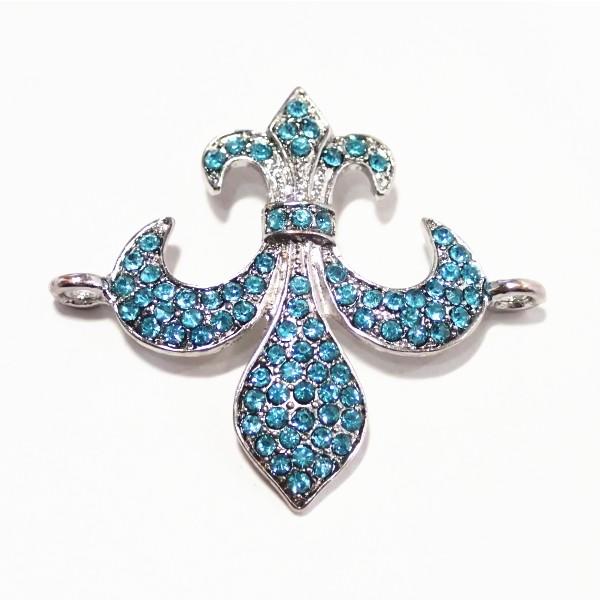 《ラインストーン　ビーズ＆パーツ》ラインストーンが付いた、メタルパーツ＆ビーズです。