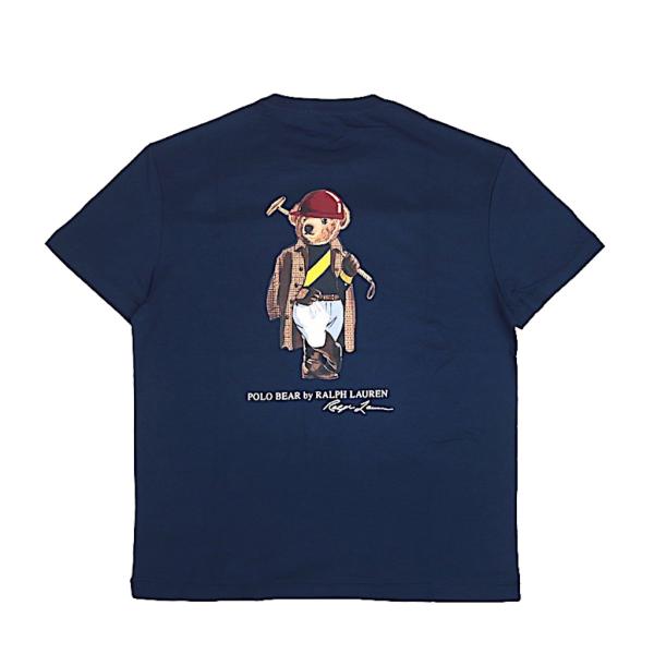 POLO RALPH LAUREN ポロ ラルフ・ローレン MEN'S CLASSIC FIT POLO BEAR POCKET T-SHIRT 肌触りの良いコットンジャージを使い、背中に人気のポロベアのプリントをあしらったTシャツです。フ...