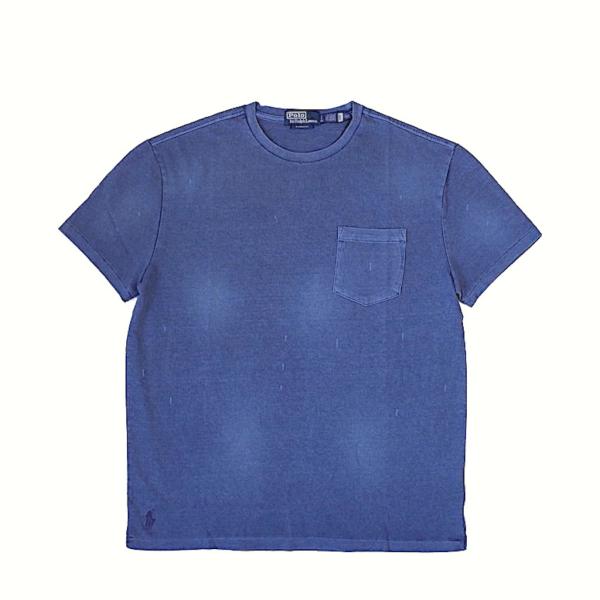 POLO RALPH LAUREN ポロ ラルフ ローレン  MEN'S CLASSIC FIT WEATHERED JERSEY T-SHIRTやや厚手の20/1 ジャージーを使ったクラシックフィットのポケット付きTシャツです。雨風で風化...
